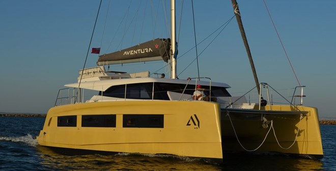 Aventura 45 ID7061 - Catamaran sailing yacht in marina Seget Donji for ...