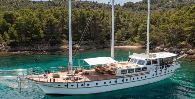 Gulet Gideon ID623 - Gulet in marina Split for charter in Croatia