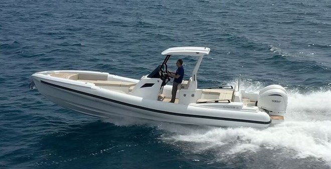 Superrib 9 ID7555 - Rib boat in marina Podstrana for charter in Croatia